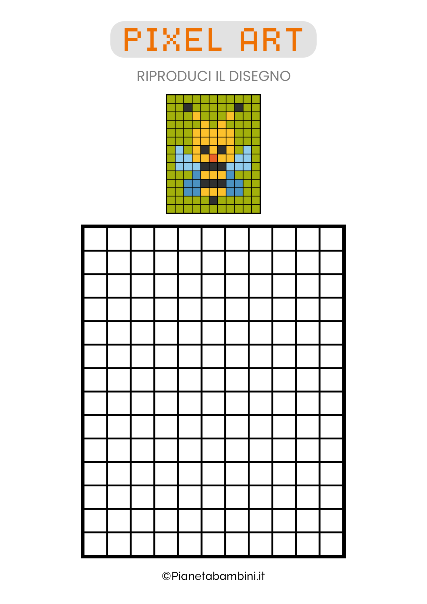Pixel Art sulle Api per la Scuola Primaria | PianetaBambini.it