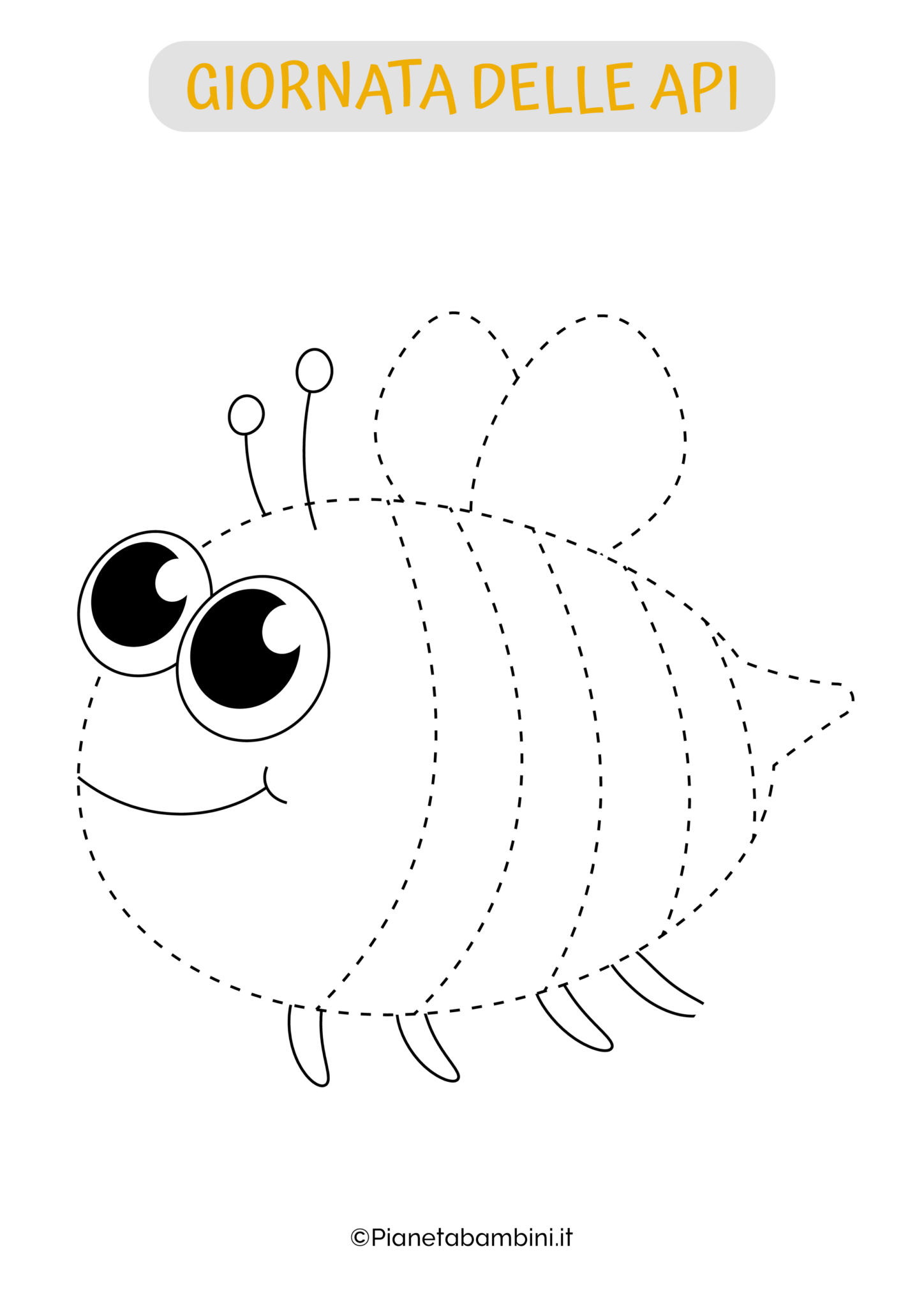 Giornata delle Api: Schede di Pregrafismo | PianetaBambini.it