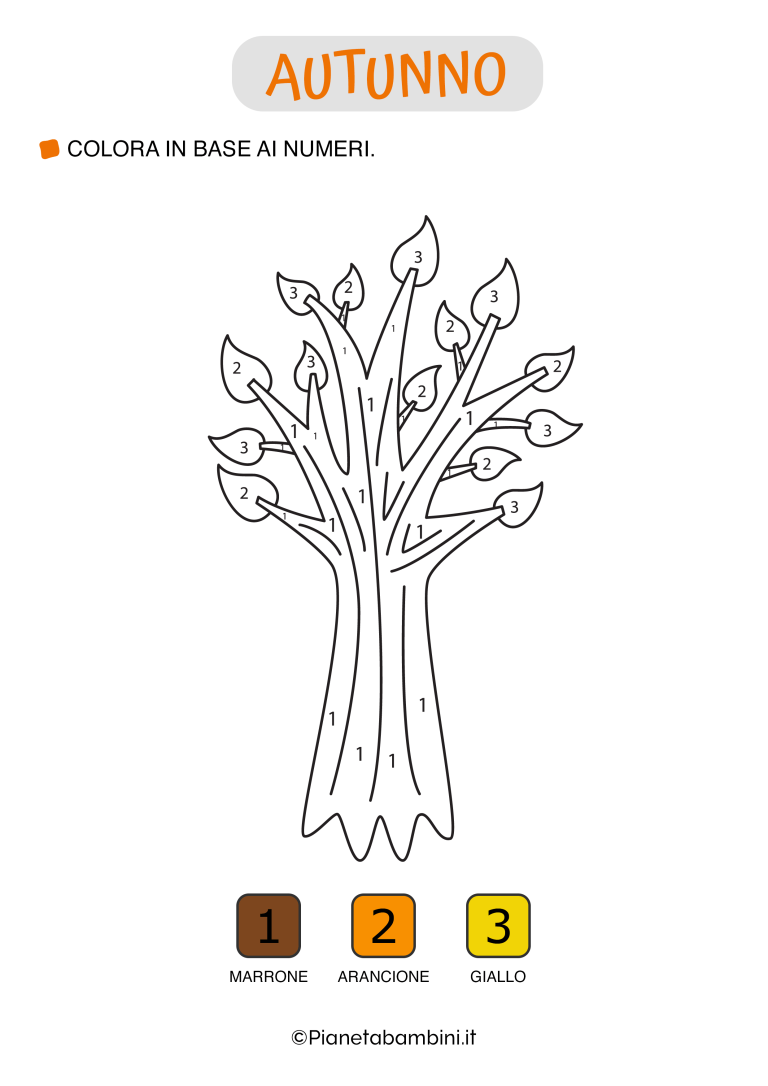Schede Didattiche sull'Autunno per la Scuola dell'Infanzia ...