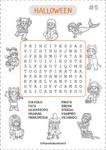 Crucipuzzle di Halloween da Stampare per Bambini | PianetaBambini.it