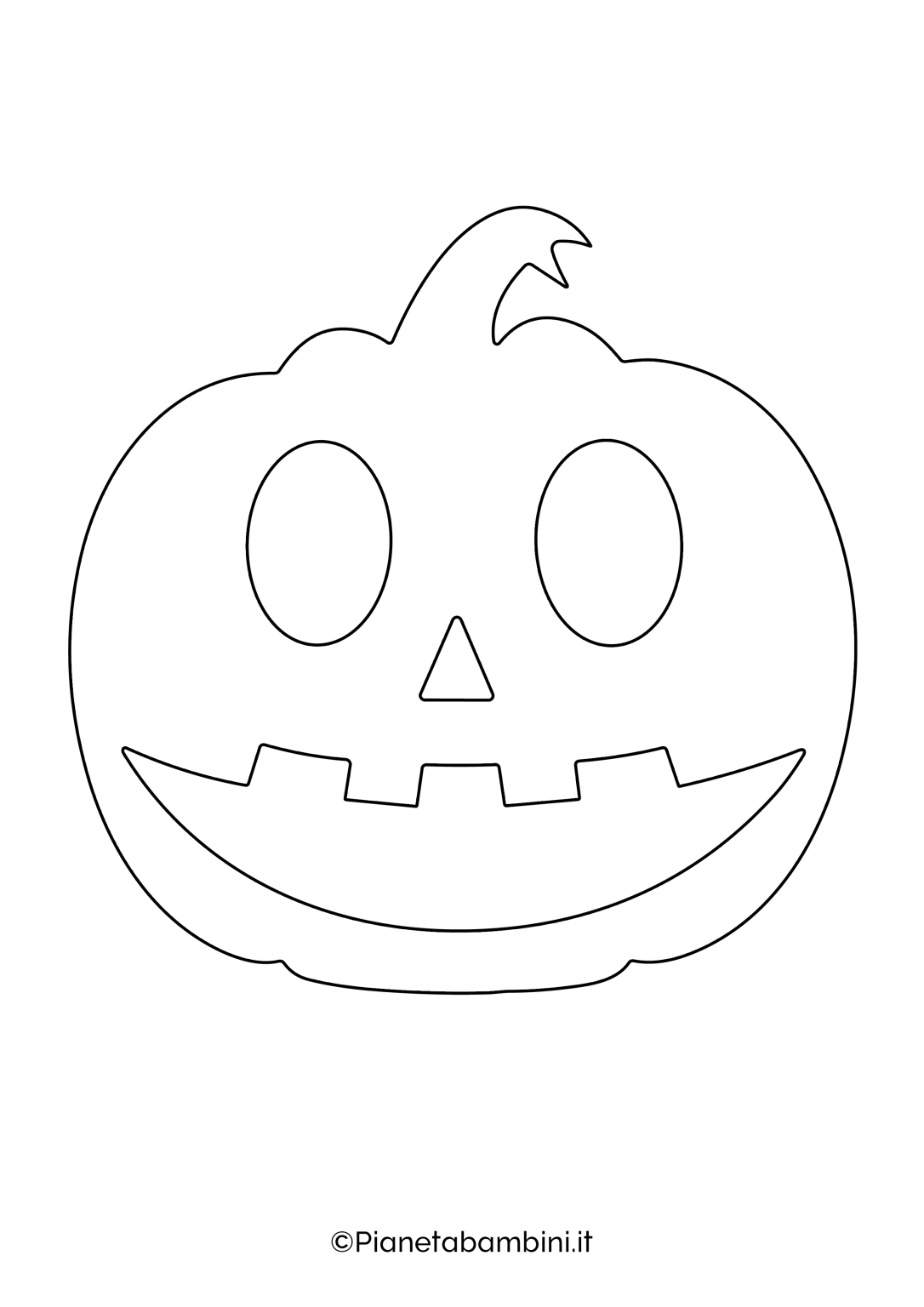 Sagome delle Zucche di Halloween da Stampare e Ritagliare ...