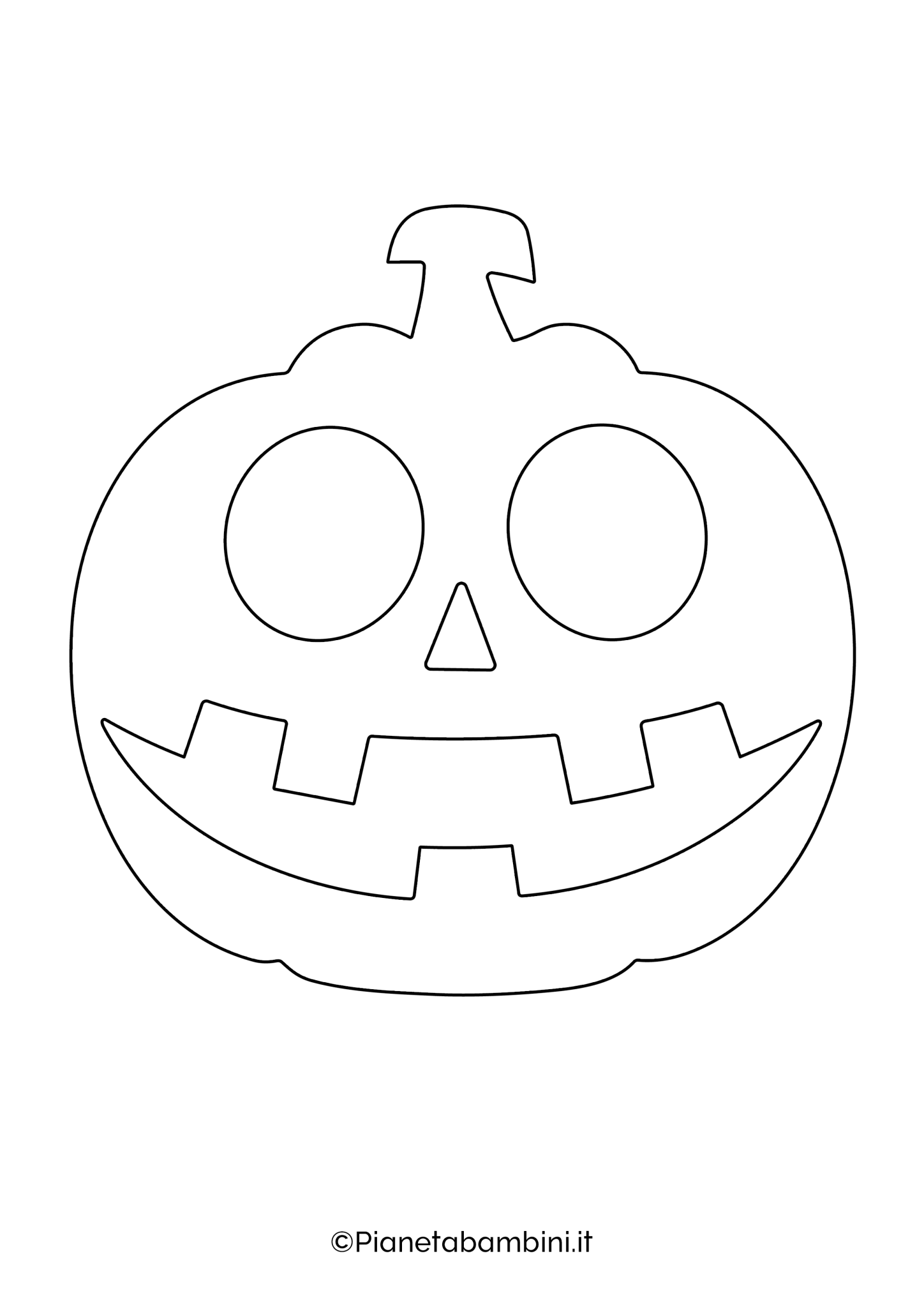 Sagome delle Zucche di Halloween da Stampare e Ritagliare ...