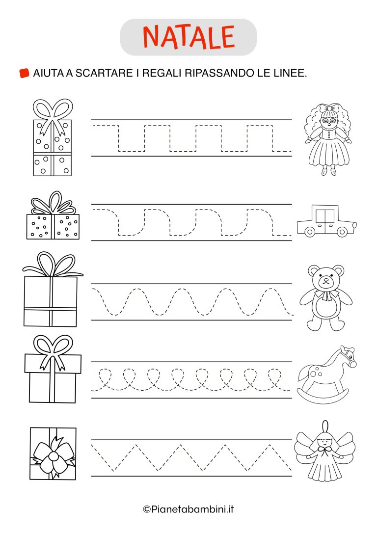 Schede Didattiche di Natale per la Scuola dell'Infanzia | PianetaBambini.it