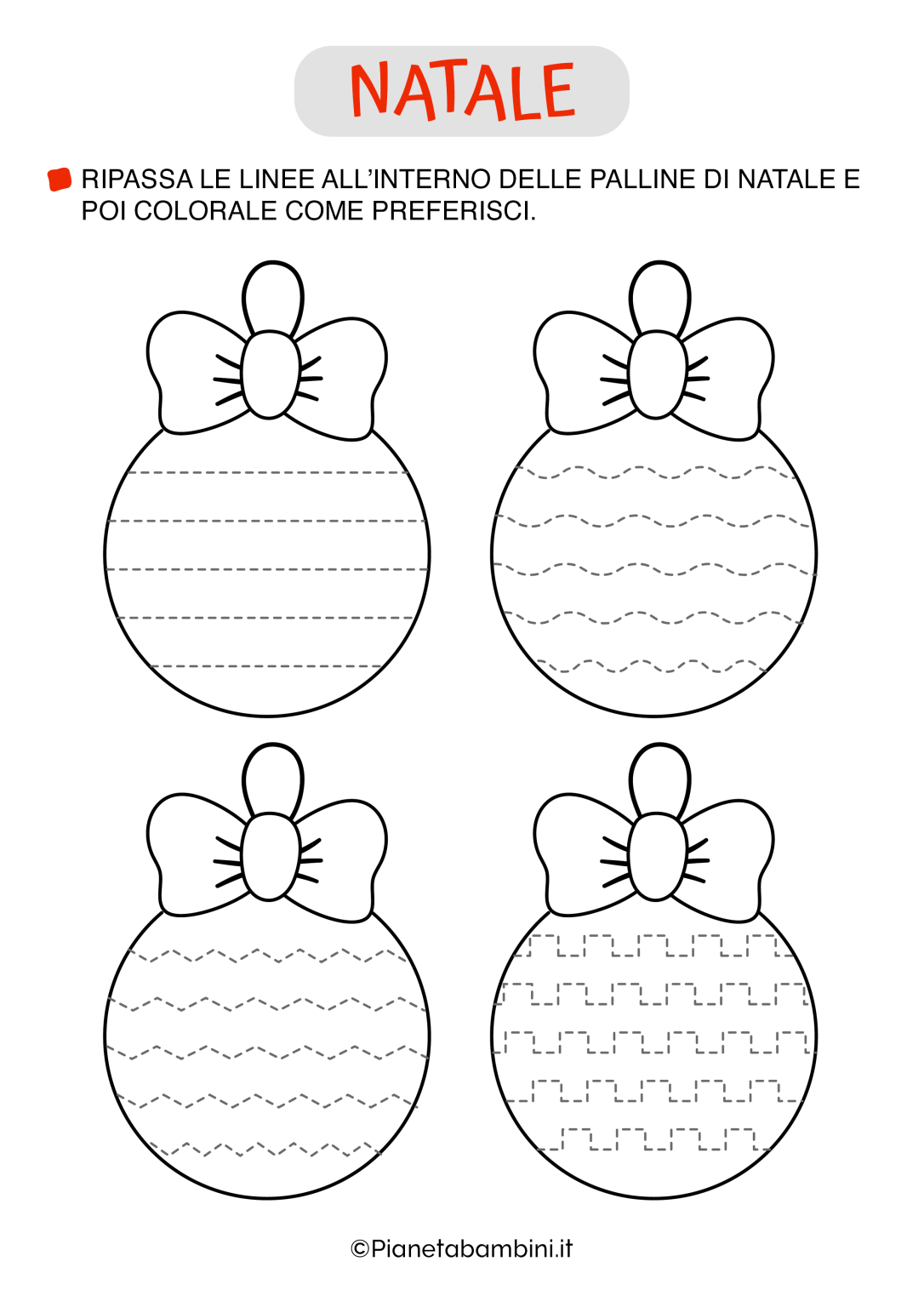 Schede Didattiche di Natale per la Scuola dell'Infanzia | PianetaBambini.it