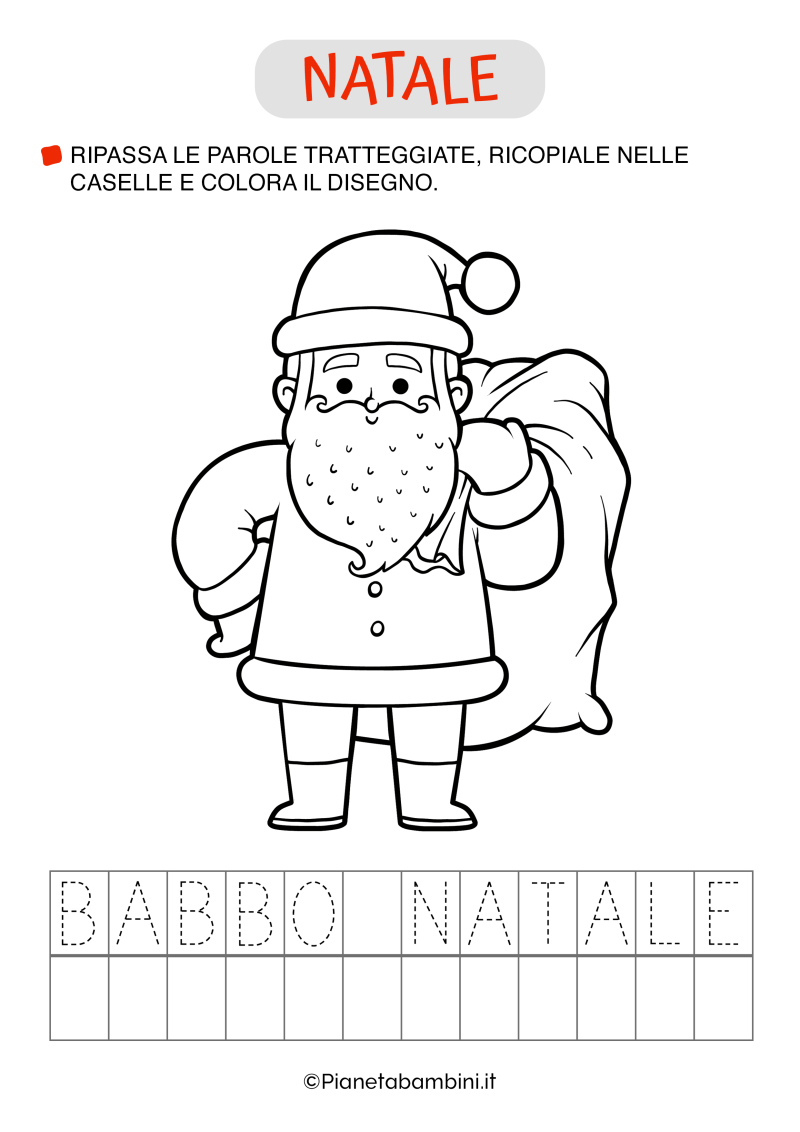 Schede Didattiche di Natale per la Scuola dell'Infanzia | PianetaBambini.it