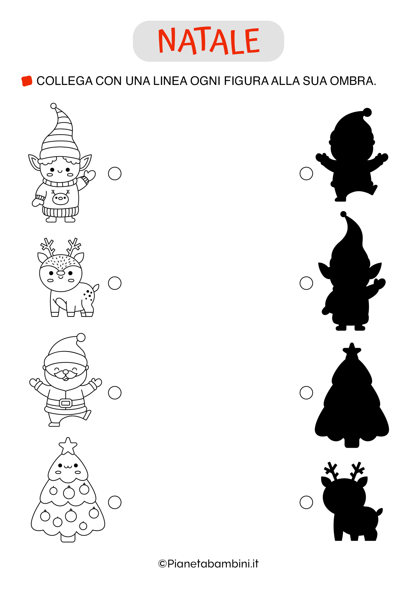 Schede Didattiche di Natale per la Scuola dell'Infanzia | PianetaBambini.it