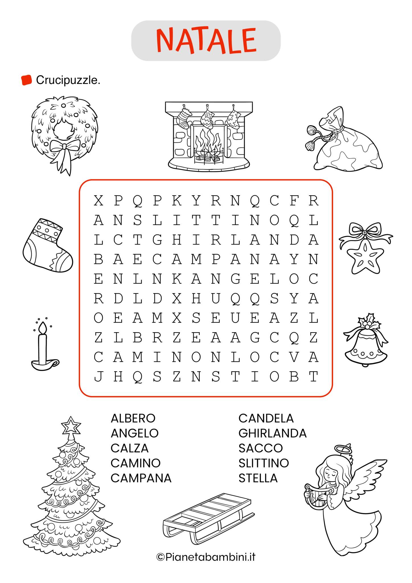 Schede Didattiche di Natale per la Scuola Primaria | PianetaBambini.it