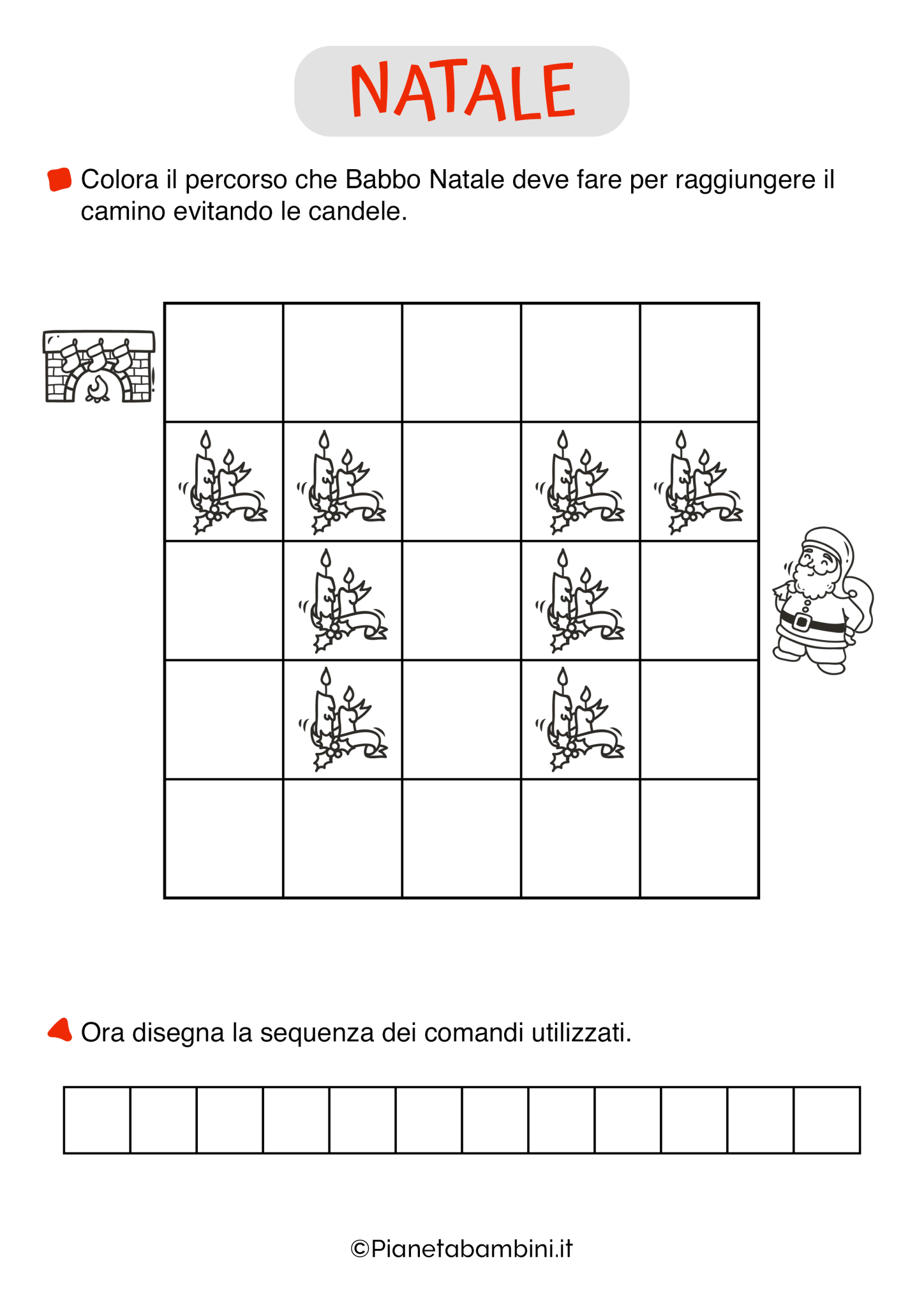 Schede Didattiche di Natale per la Scuola Primaria | PianetaBambini.it