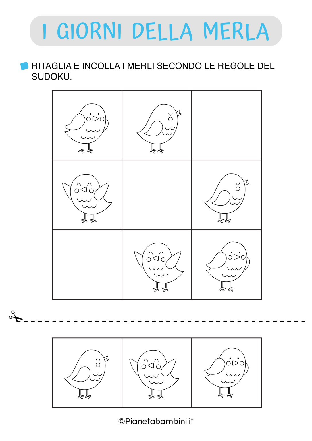 Giorni della Merla: Schede per la Scuola dell'Infanzia | PianetaBambini.it