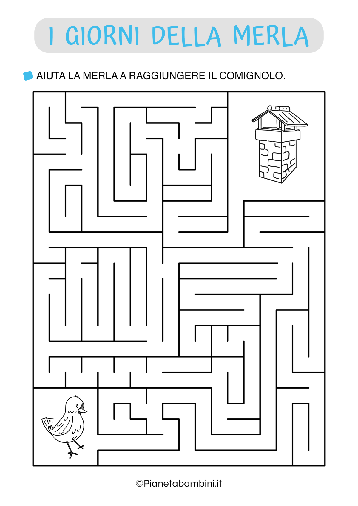 Giorni della Merla: Schede per la Scuola dell'Infanzia | PianetaBambini.it