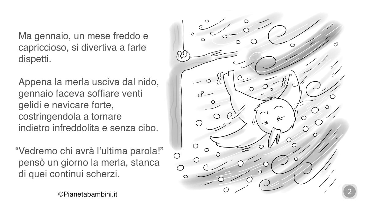 Giorni della Merla: la Storia Illustrata | PianetaBambini.it