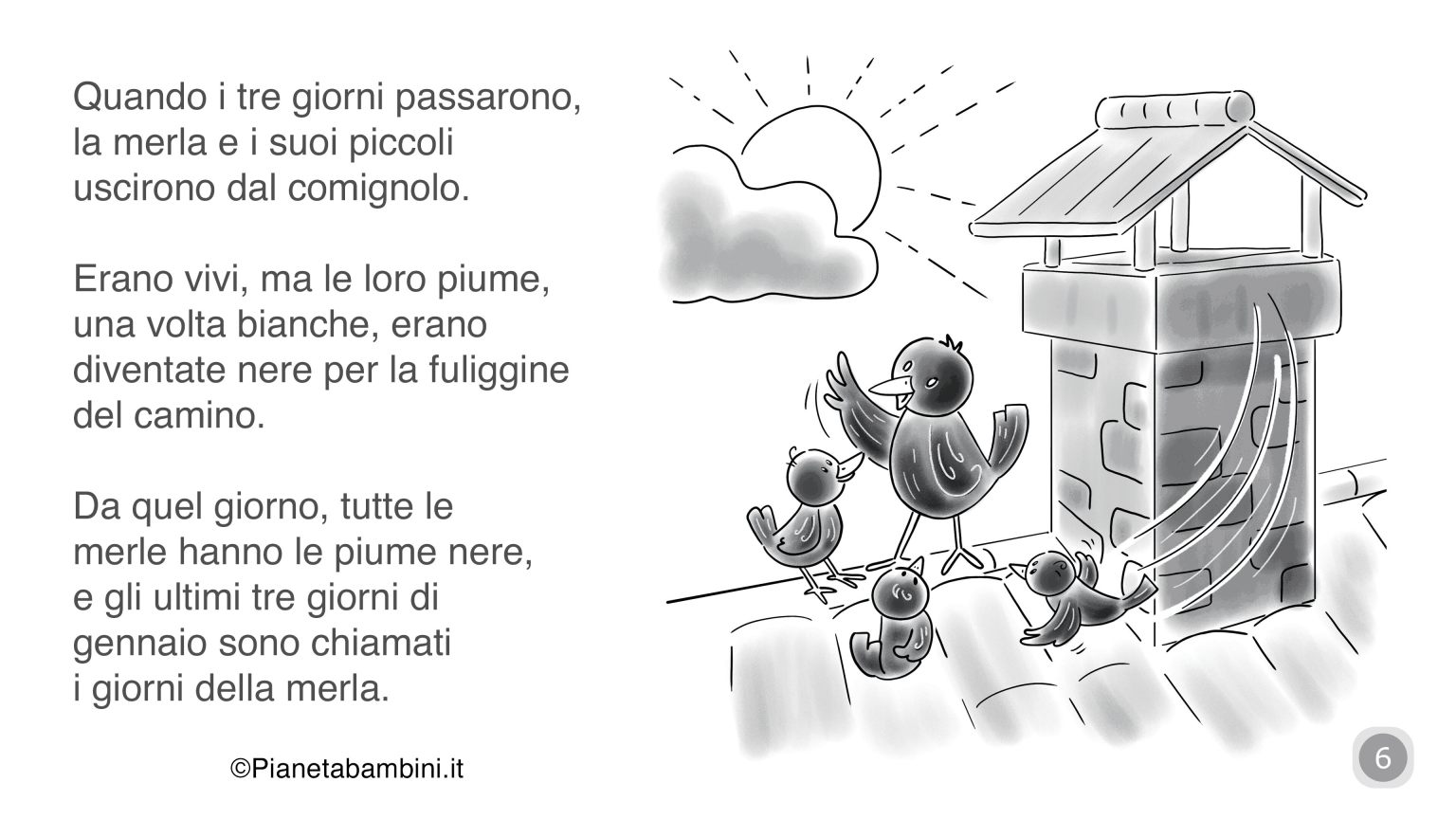 Giorni della Merla: la Storia Illustrata | PianetaBambini.it