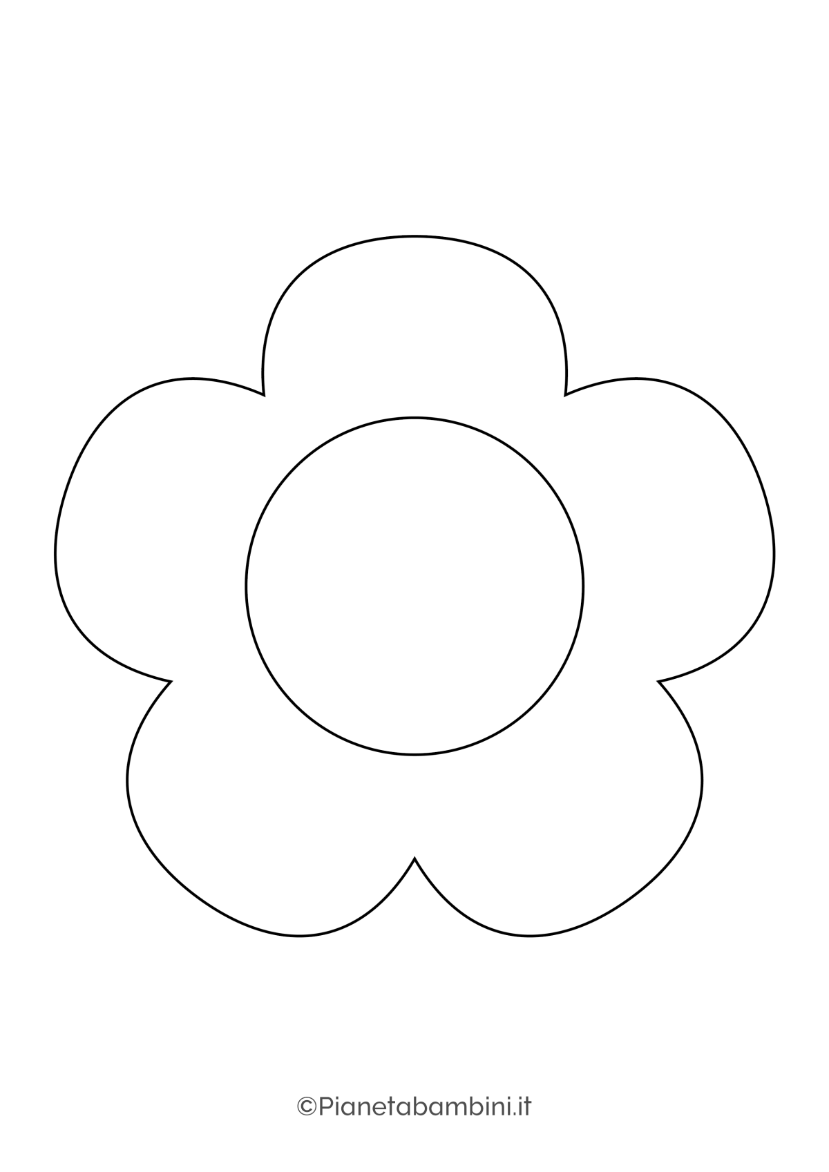 81 Sagome di Fiori da Stampare e Ritagliare | PianetaBambini.it