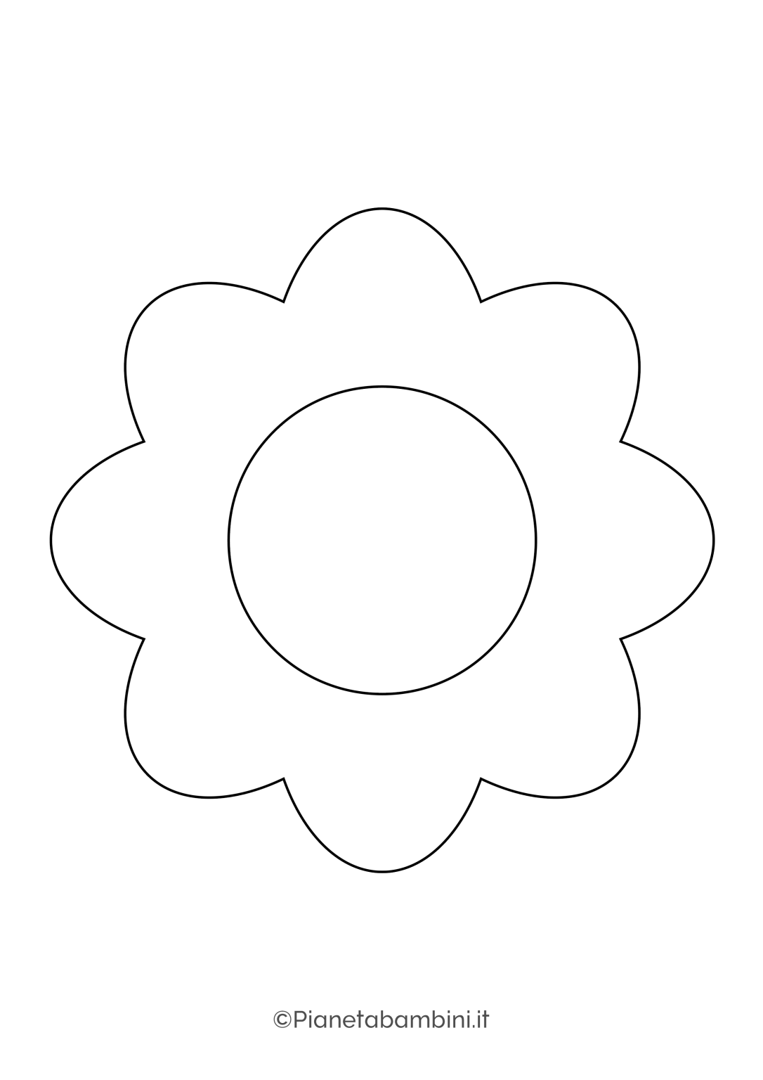 81 Sagome di Fiori da Stampare e Ritagliare | PianetaBambini.it