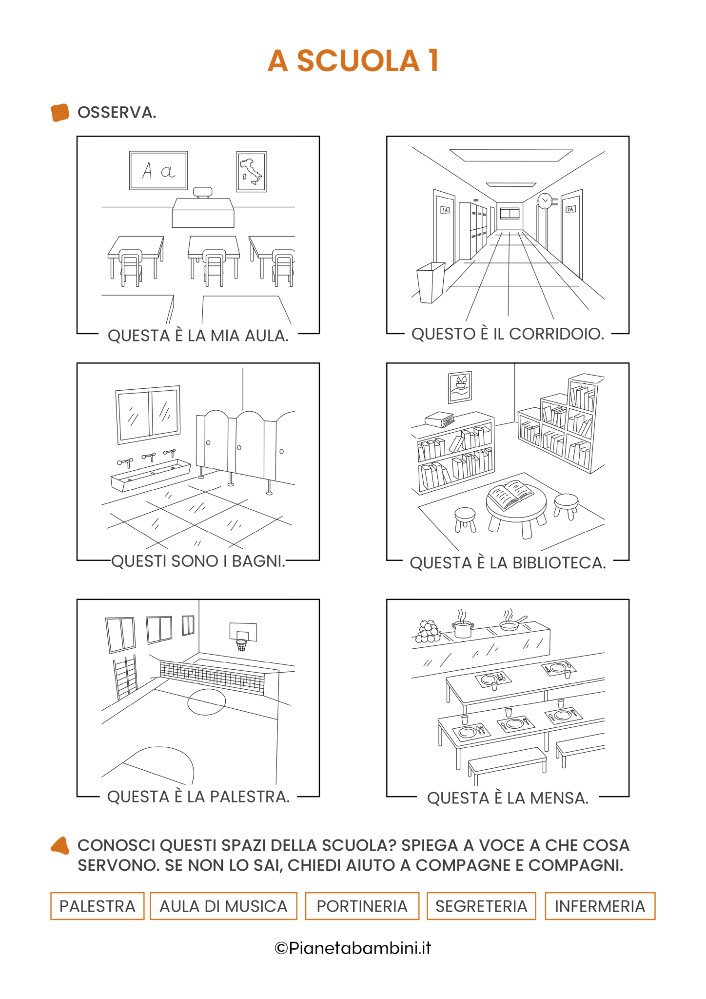 Parole della Scuola in Italiano: Schede per Stranieri e BES ...